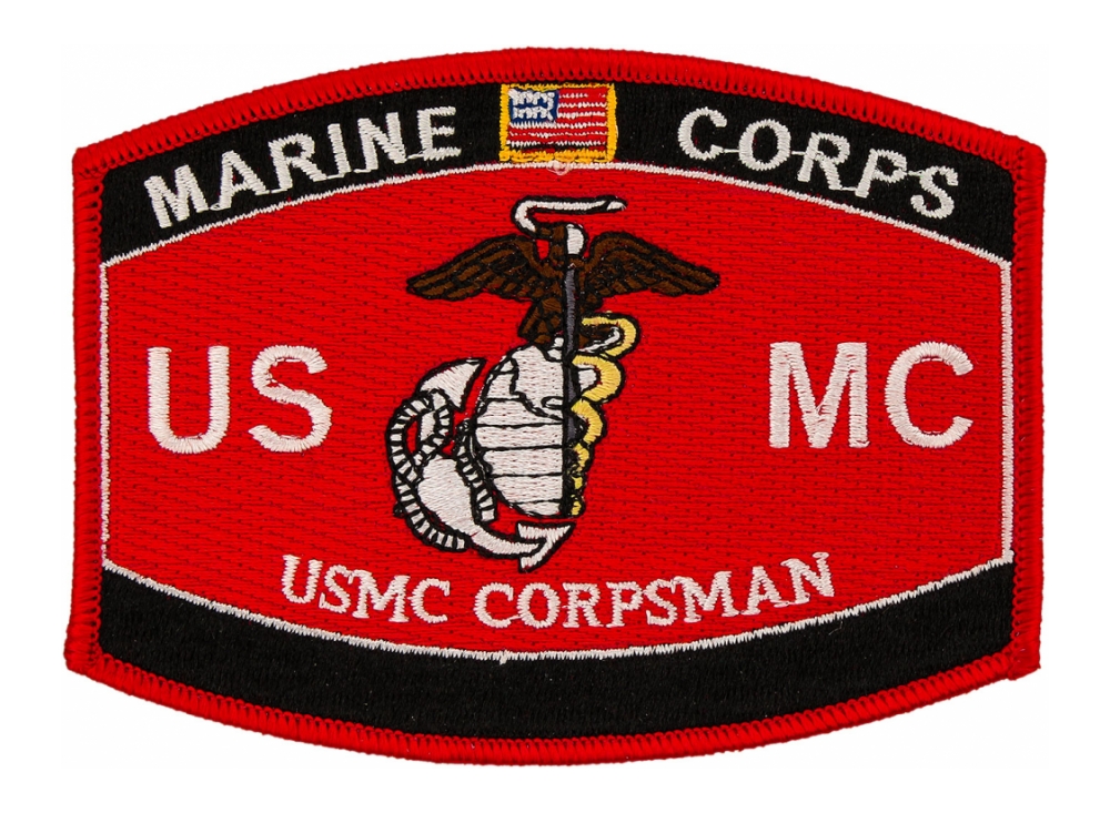 USMC MOS Corpsman Patch | Flying Tigers Surplus