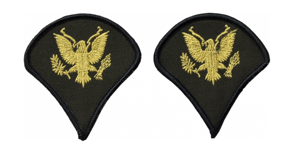 Army Spec 4 (Sleeve Chevron) (Male) | Flying Tigers Surplus