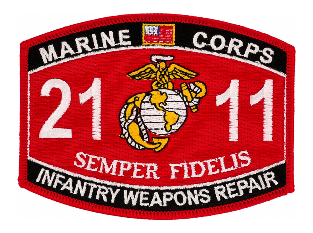 USMC MOS 2111 Infantry Weapons Repair Patch | Flying Tigers Surplus