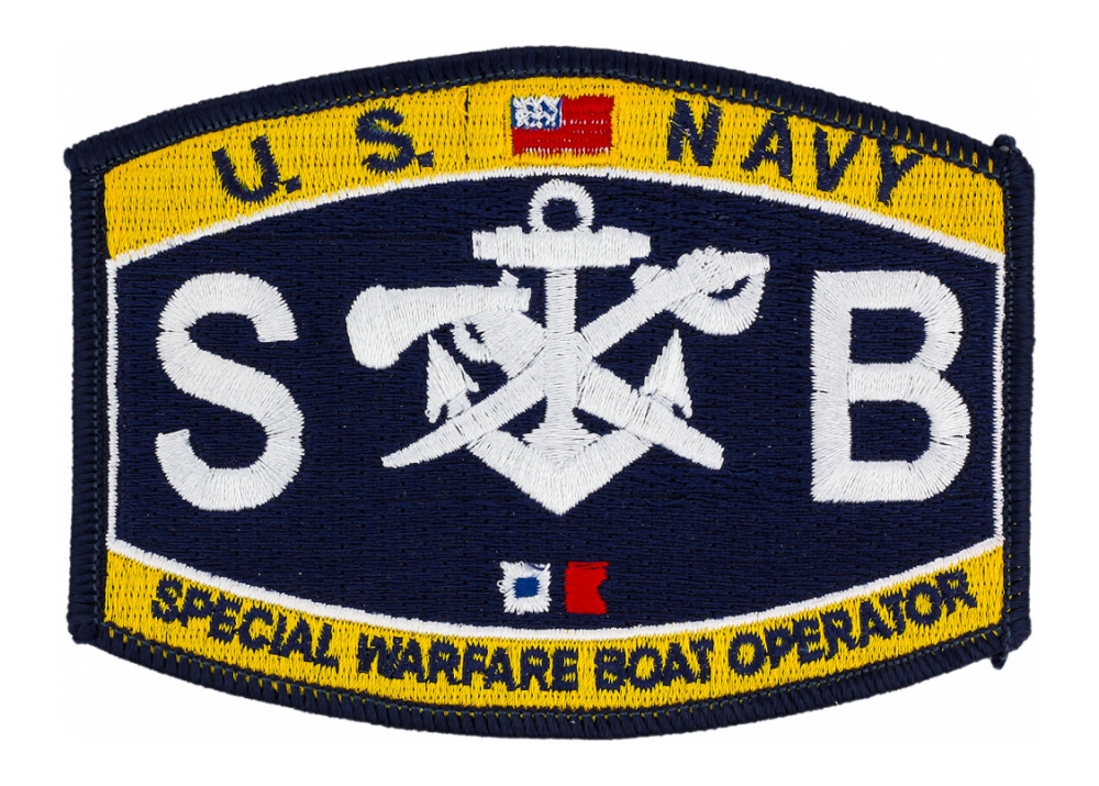 USN RATE SB Special Warfare Boat Operator Patch | Flying Tigers Surplus