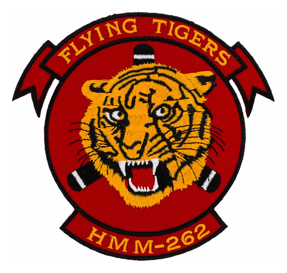 Marine Squadron Patch HMM-262 | Flying Tigers Surplus