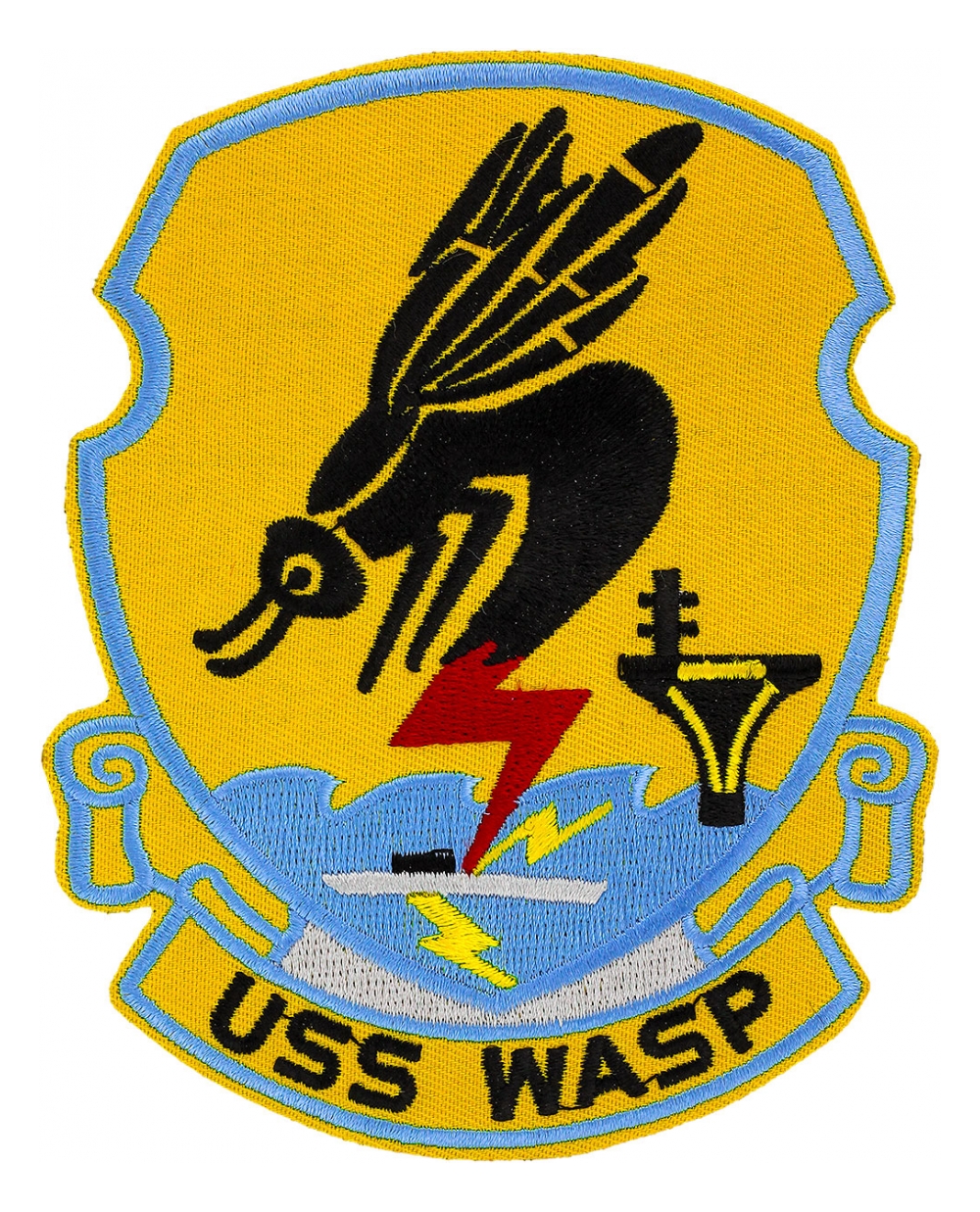 USS Wasp CVS-18 Ship Patch | Flying Tigers Surplus