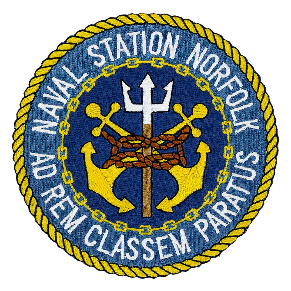 Naval Station Norfolk Patch | Flying Tigers Surplus