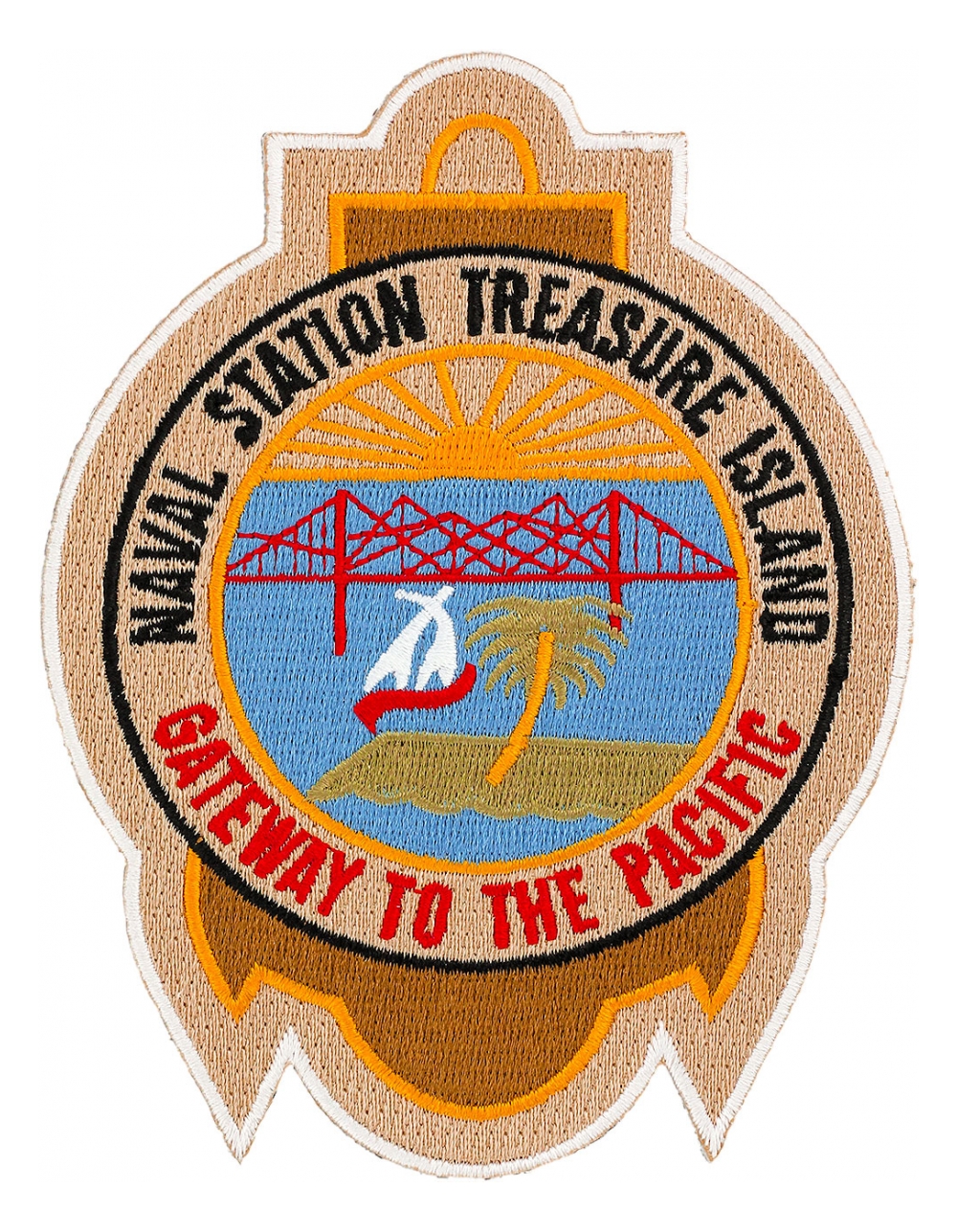 Naval Station Treasure Island Patch | Flying Tigers Surplus