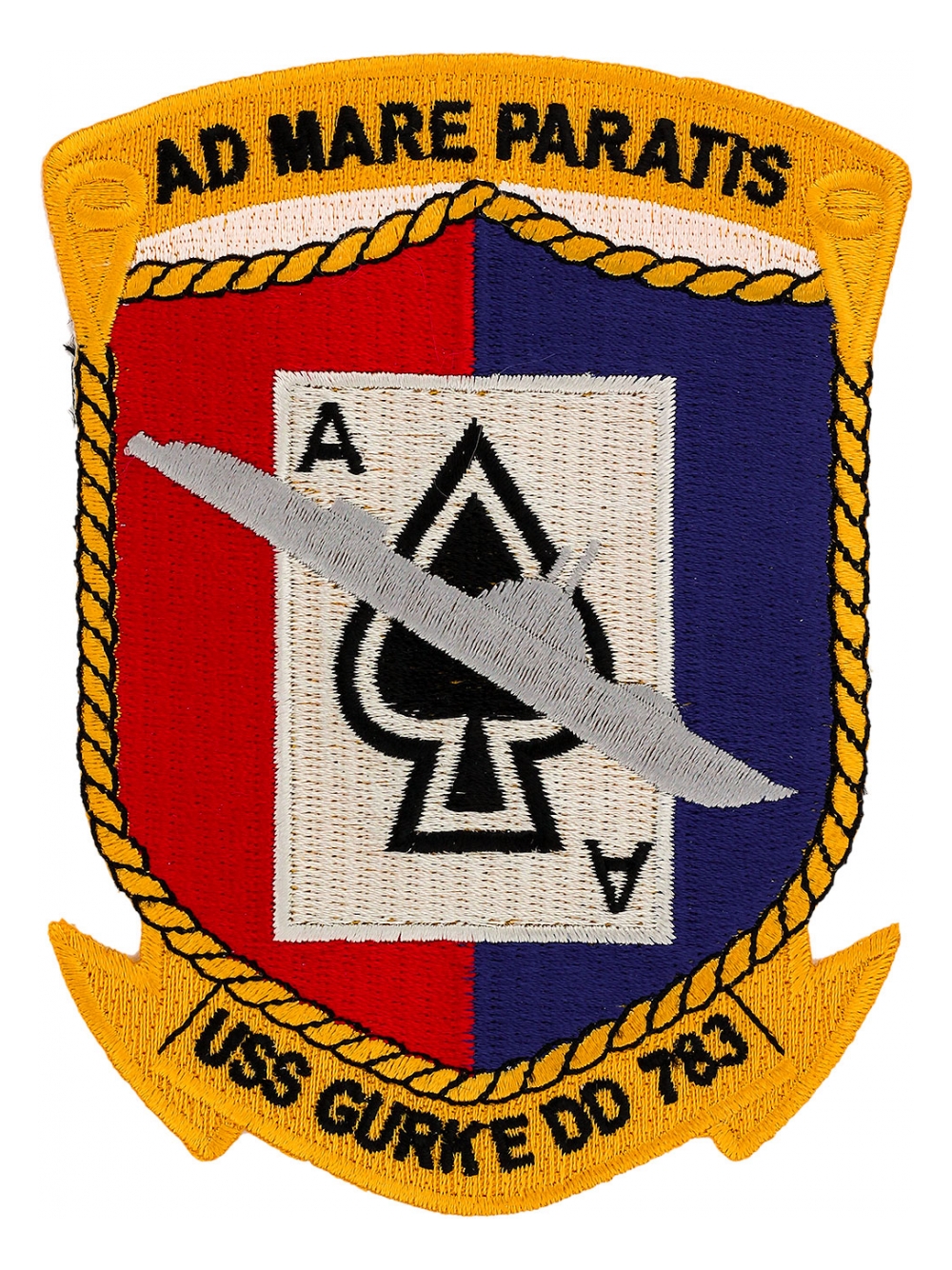USS Gurke DD-783 Ship Patch | Flying Tigers Surplus