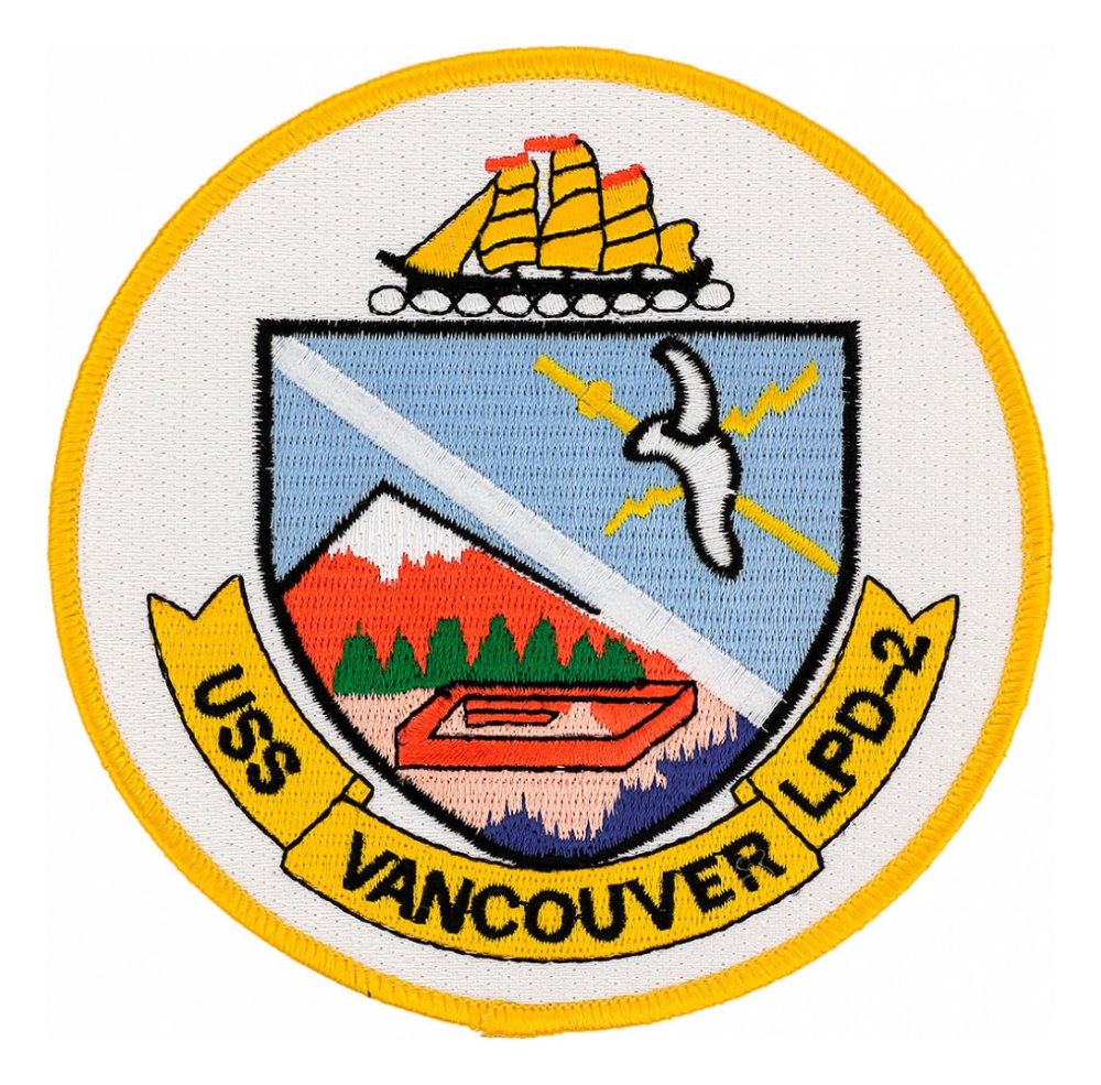 Navy Amphibious Transport Ship Patches (LPD, LKA) | Flying Tigers Surplus