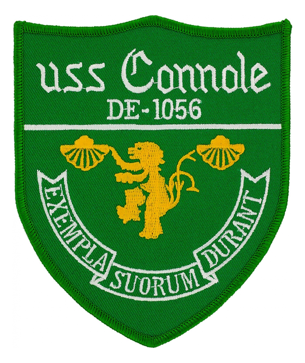USS Connole DE-1056 Ship Patch | Flying Tigers Surplus