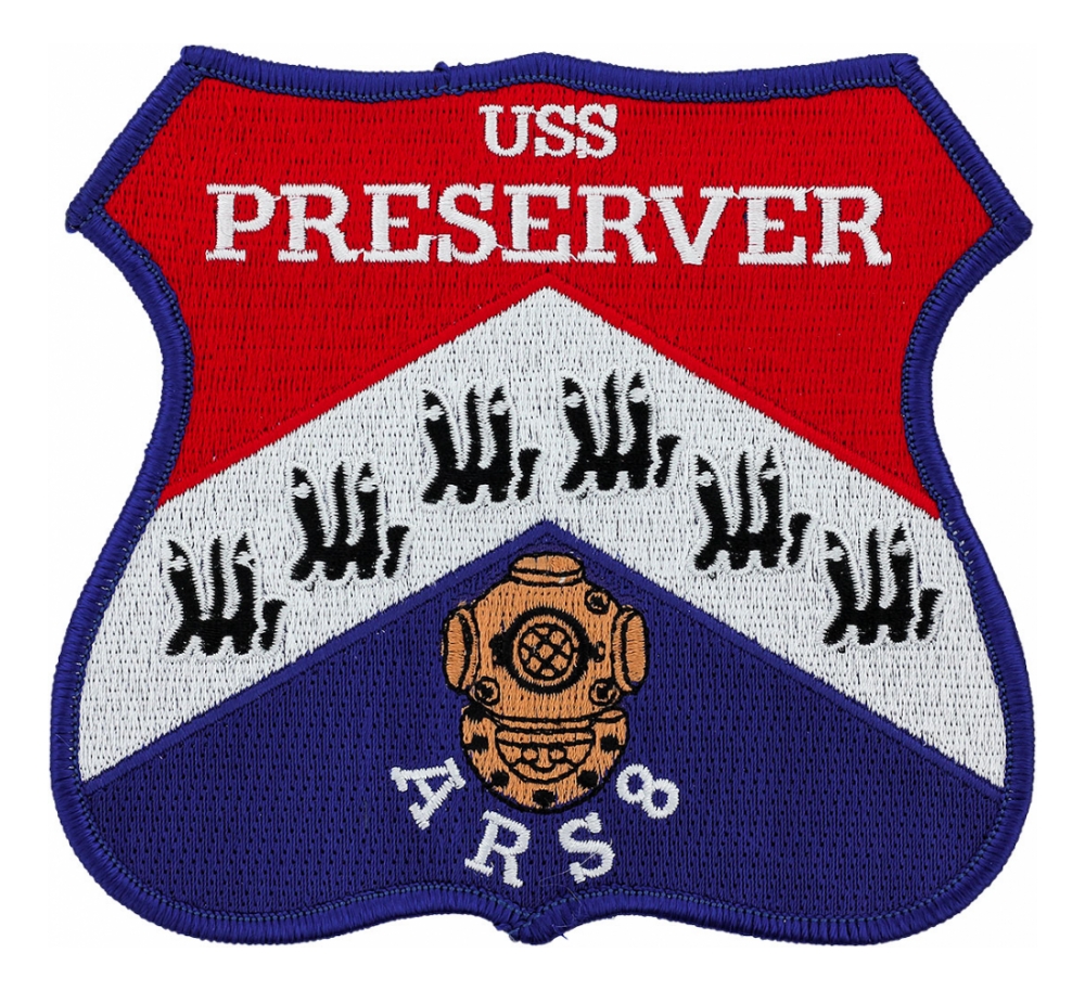 Navy Salvage Ship Patches (ARS, ATS) | Flying Tigers Surplus