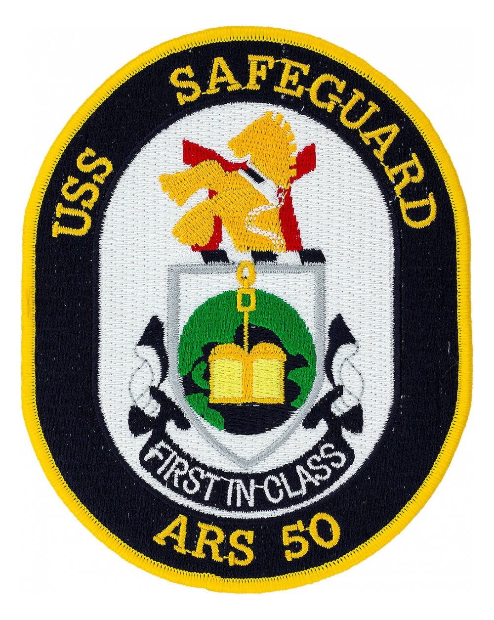 USS Safeguard ARS-50 Patch | Flying Tigers Surplus
