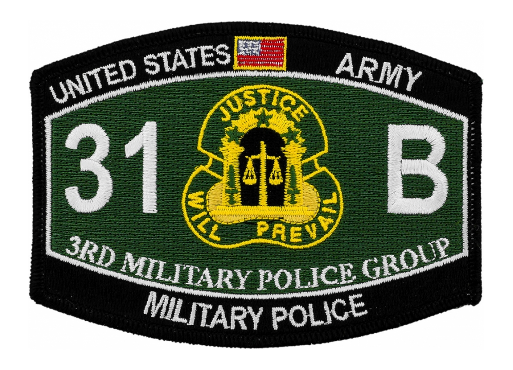 Army Military Police Patches