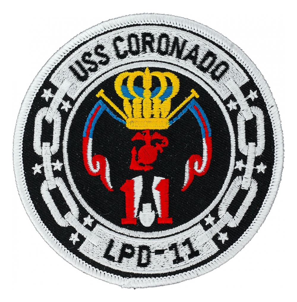 Navy Amphibious Transport Ship Patches (LPD, LKA) | Flying Tigers Surplus