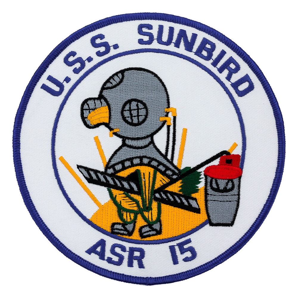 Navy Submarine Rescue Ship Patches (ASR) | Flying Tigers Surplus