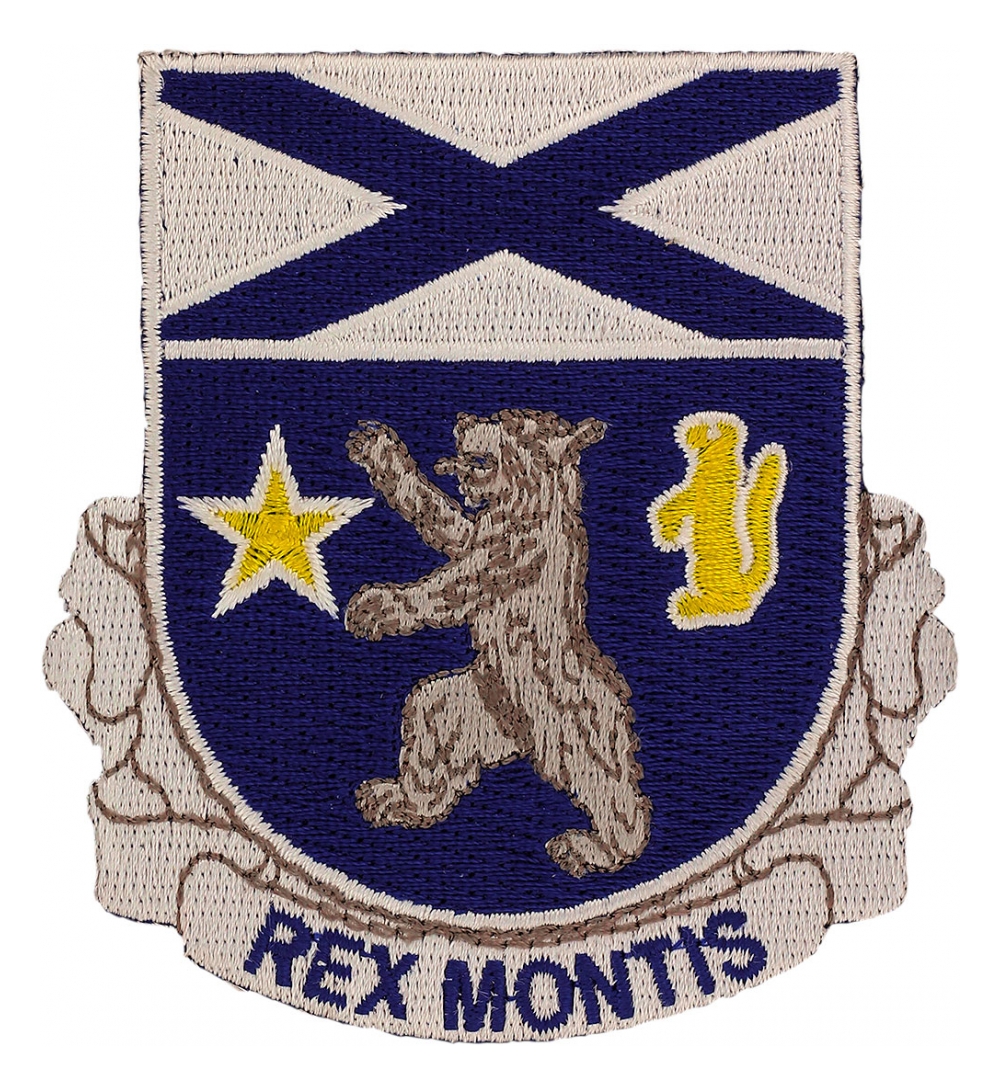 Army Infantry Regiment Patches