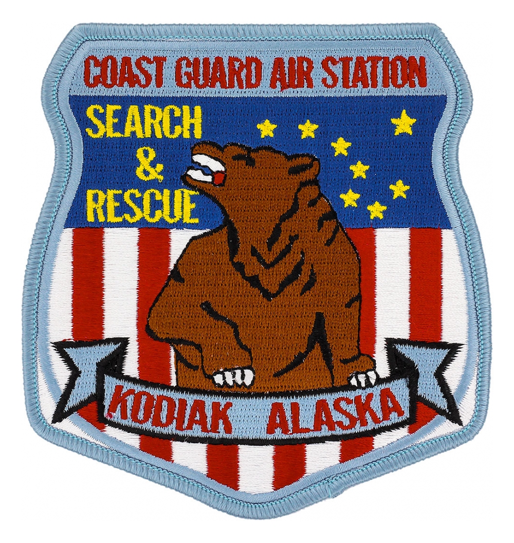 Coast Guard Air Station Kodiak Alaska Patch | Flying Tigers Surplus