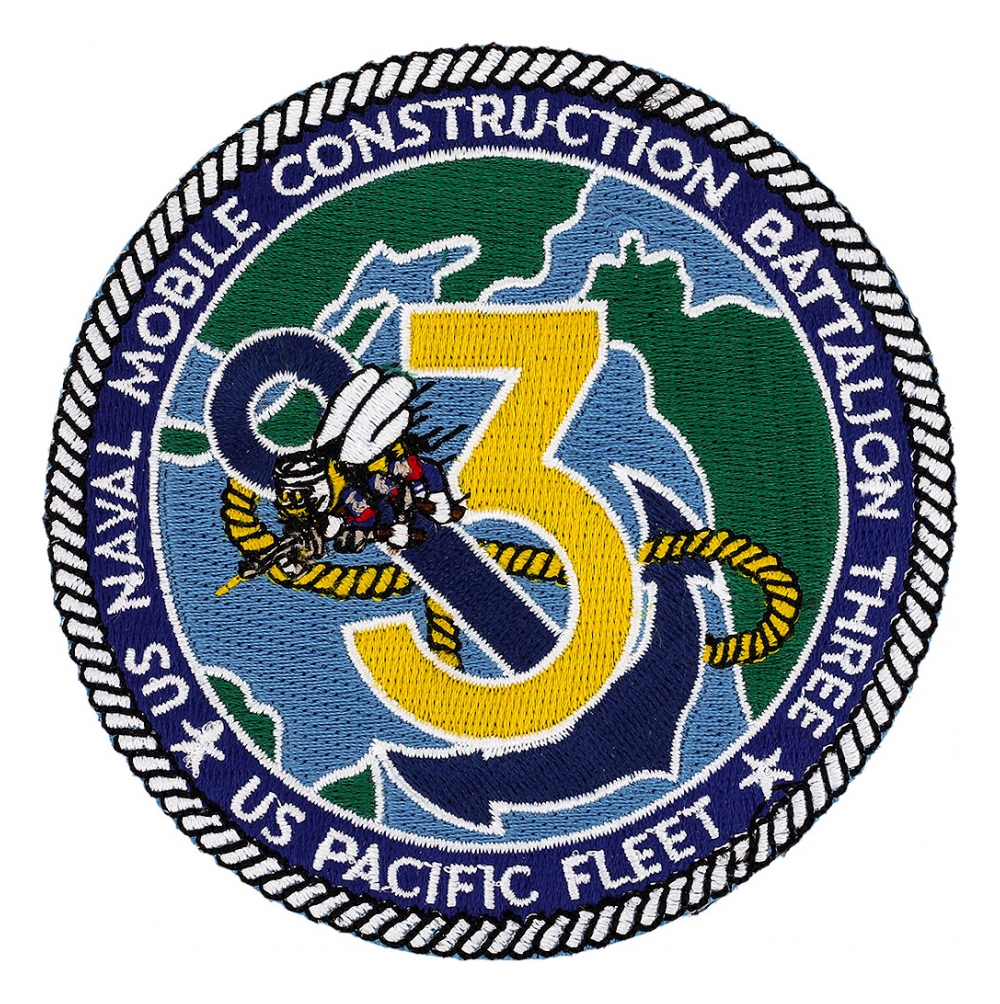 Naval Mobile Construction Battalion Patches | Flying Tigers Surplus