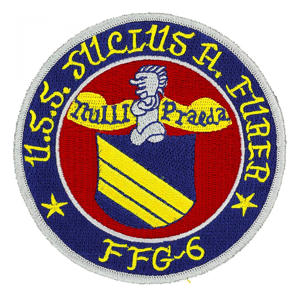 USS Julius A. Furer FFG-6 Ship Patch | Flying Tigers Surplus