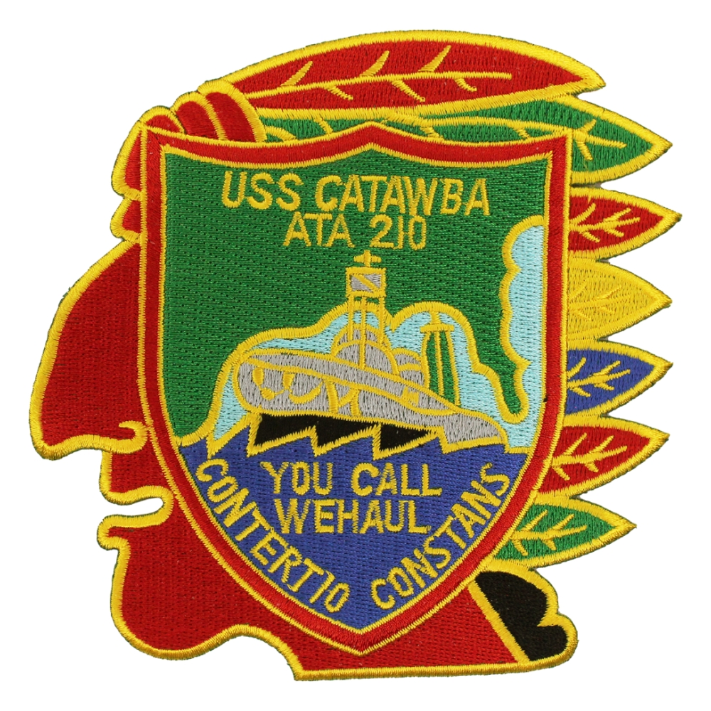 USS Catawba ATA-210 Patch | Flying Tigers Surplus