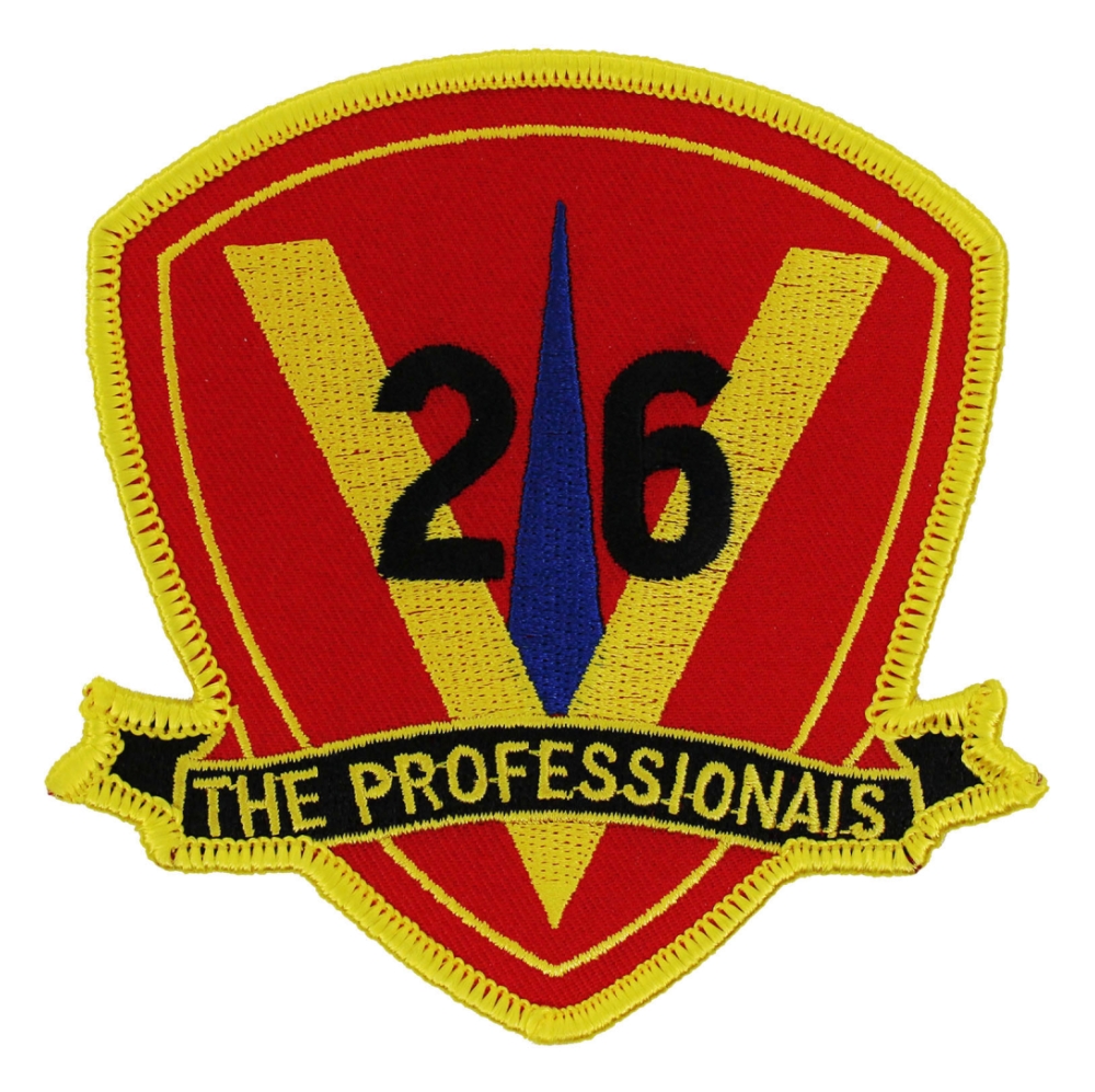 26th Marine Regiment Patch | Flying Tigers Surplus
