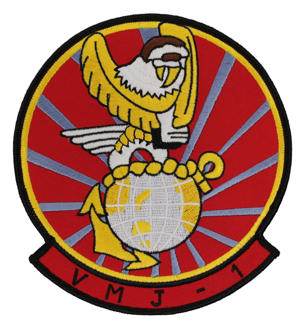 Marine Photo Reconnaissance Squadron VMJ-1 Patch | Flying Tigers Surplus
