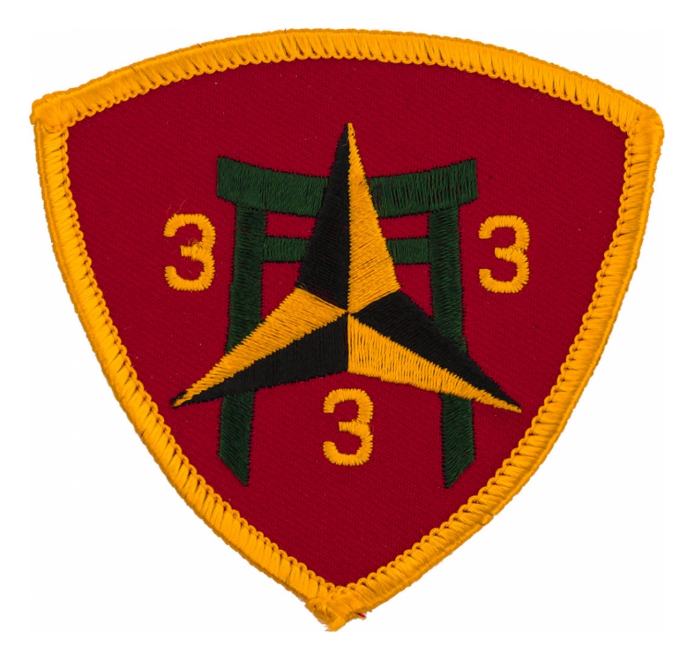 3rd Battalion / 3rd Marines Patch | Flying Tigers Surplus