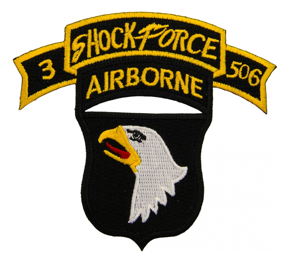 3rd Battalion (Shock Force), 506th PIR, 101st Airborne Division Patch ...