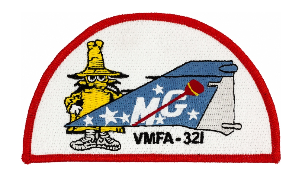 Marine Fighter Attack Squadron VMFA-321 Patch | Flying Tigers Surplus