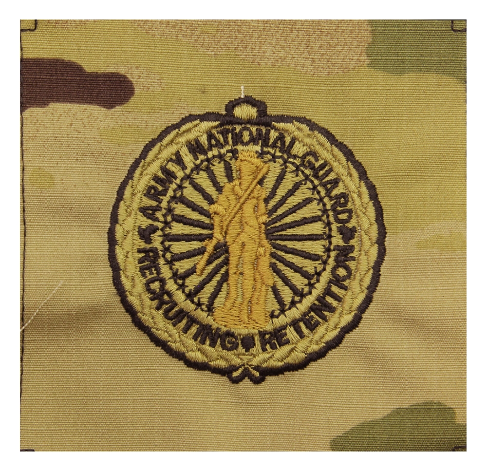 National Guard Recruiter Badge