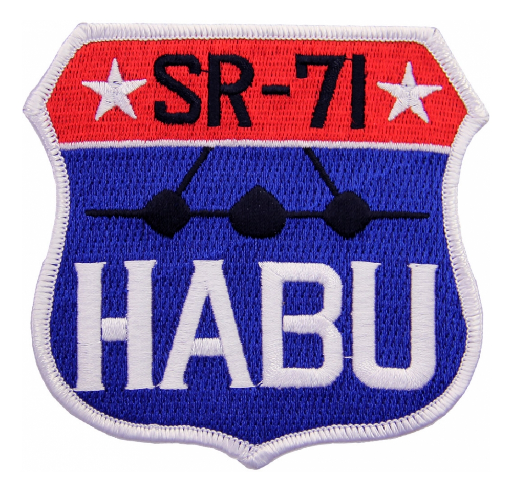 Air Force SR-71 HABU Patch | Flying Tigers Surplus