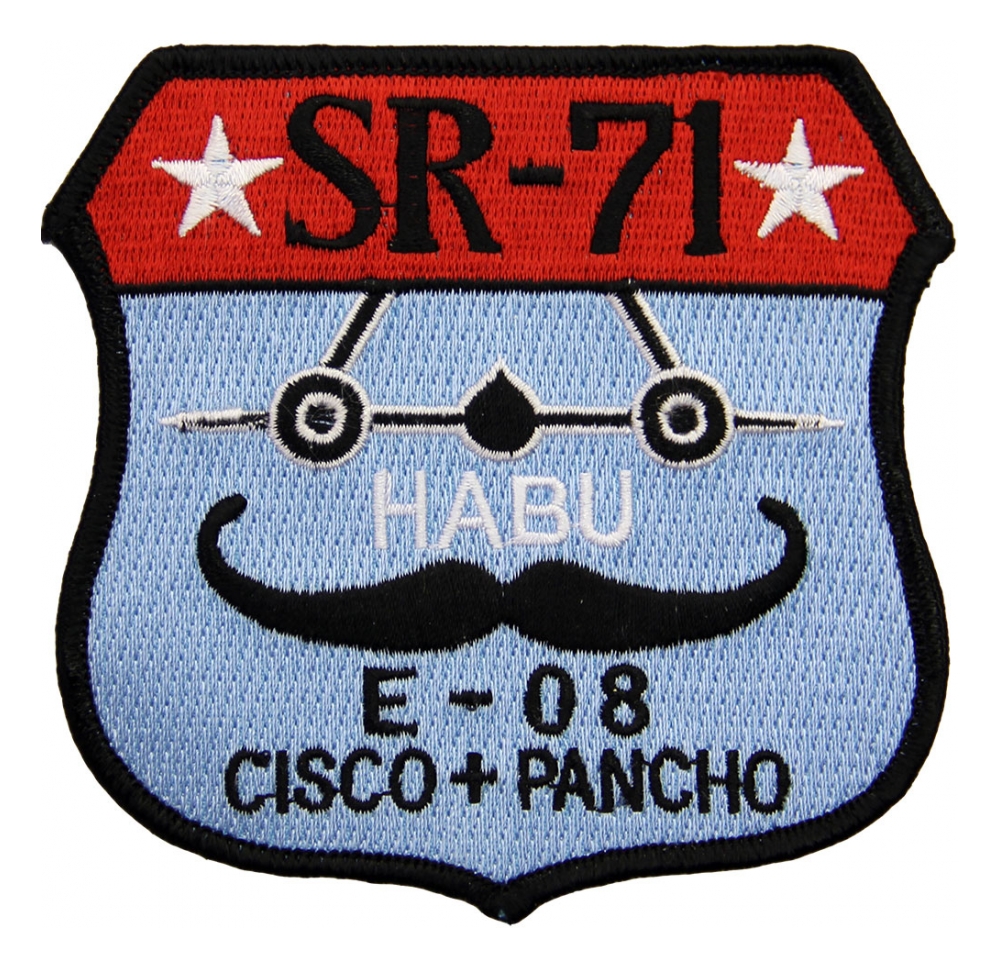 Air Force SR-71 HABU E-108 Cisco + Poncho Patch | Flying Tigers Surplus