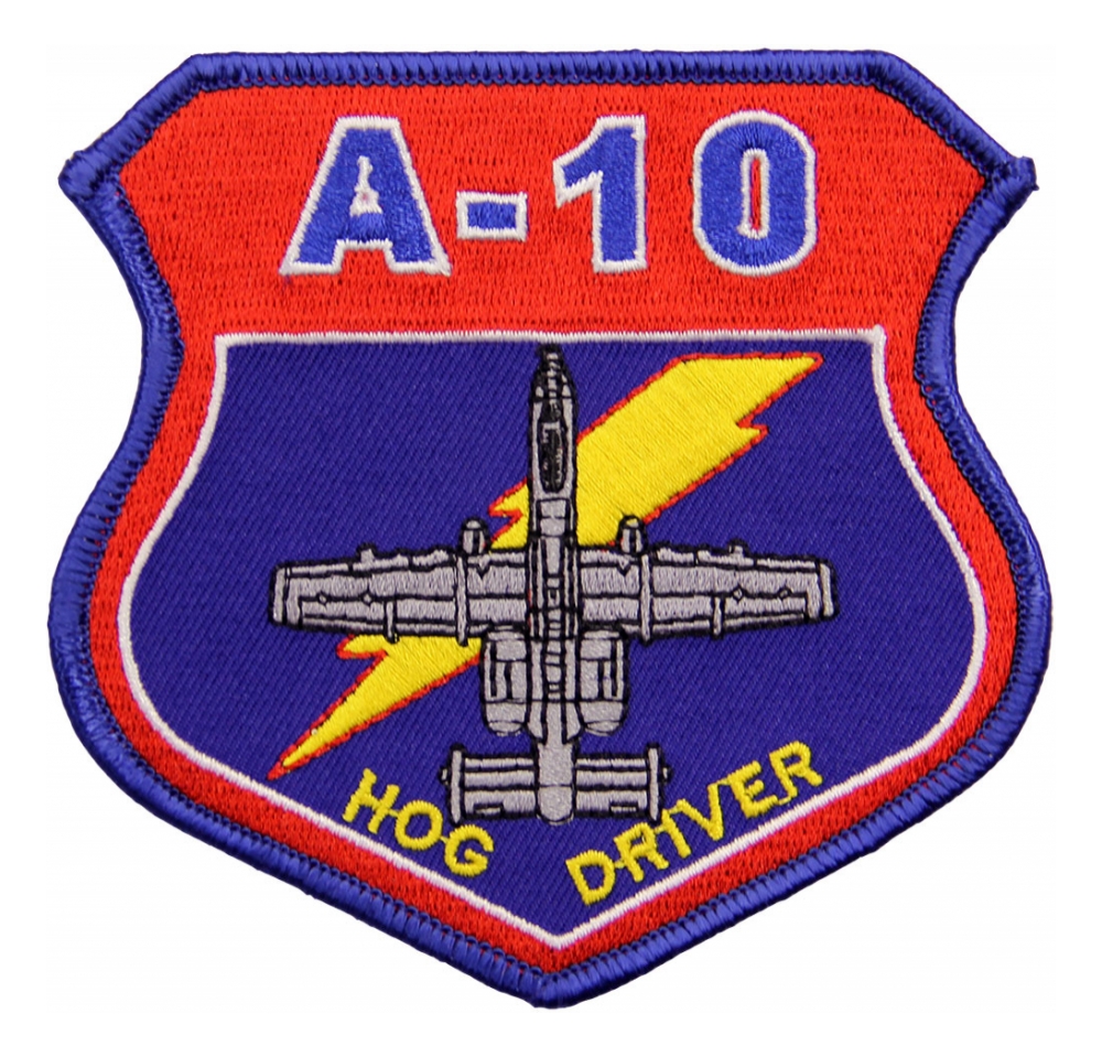 Air Force A-10 Hog Driver Patch | Flying Tigers Surplus