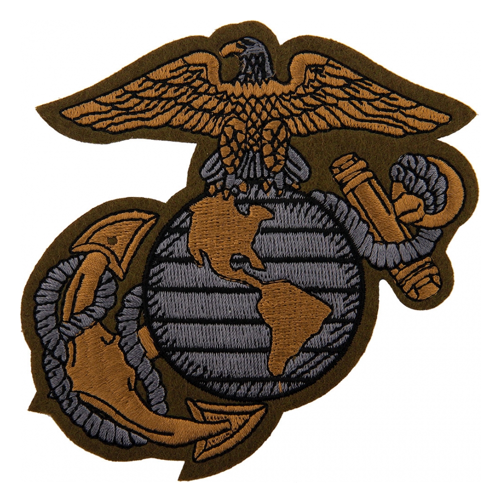 Usmc Globe Anchor Subdued Patch Flying Tigers Surplus