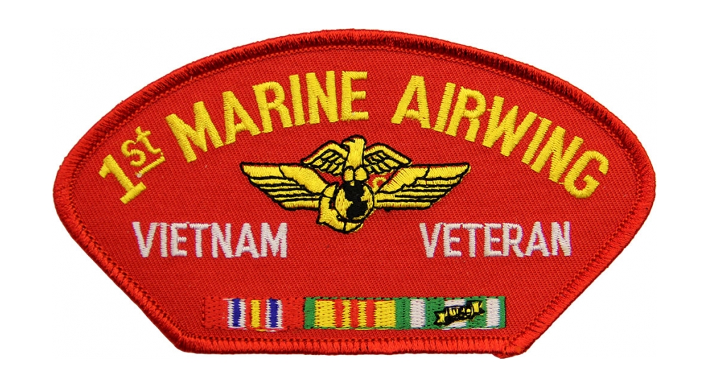 1st Marine Airwing Vietnam Veteran Ribbon Patch | Flying Tigers Surplus