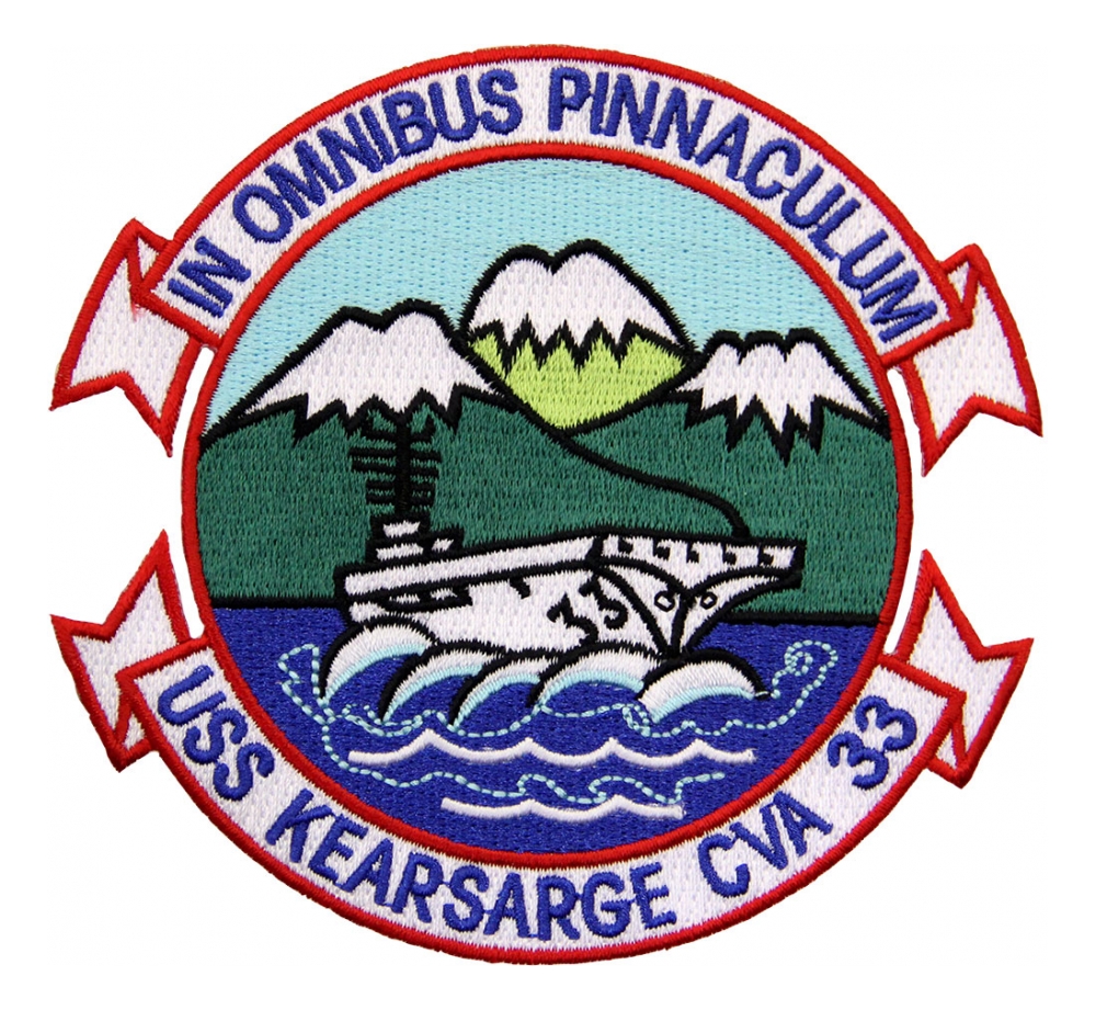 USS Kearsarge CVA-33 Ship Patch | Flying Tigers Surplus