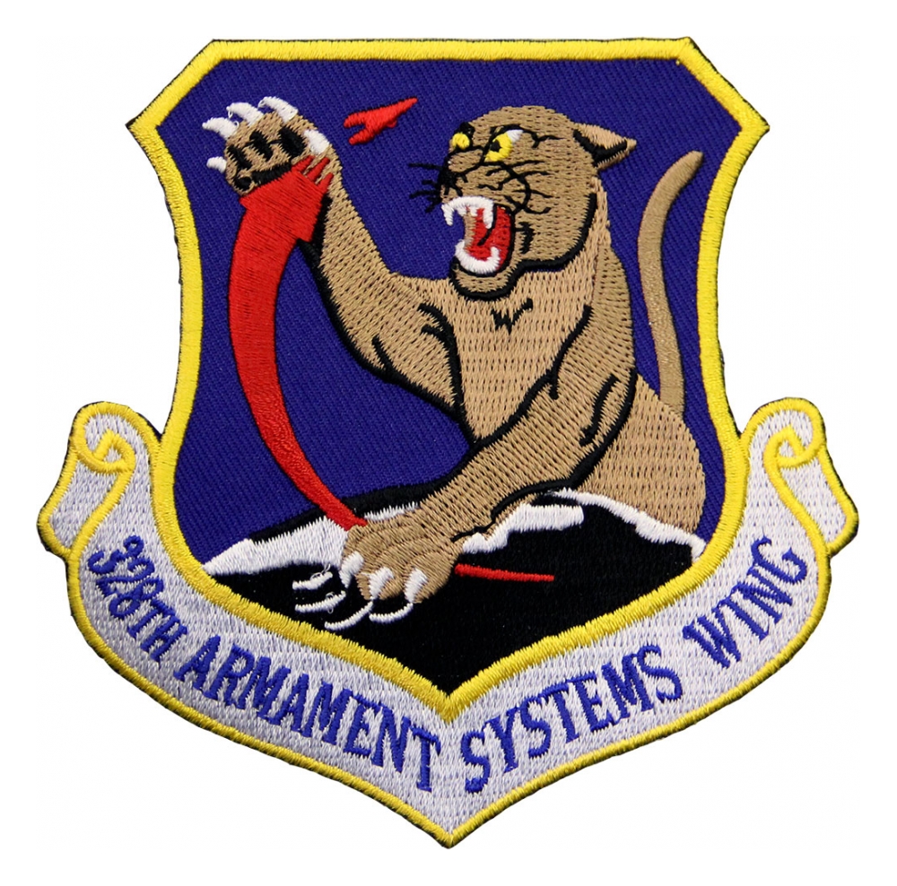 Air Force 328th Armament Systems Wing Patch | Flying Tigers Surplus