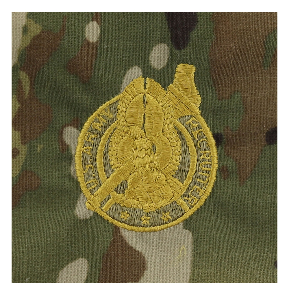 Army Scorpion Senior Recruiter Badge Sew-on | Flying Tigers Surplus