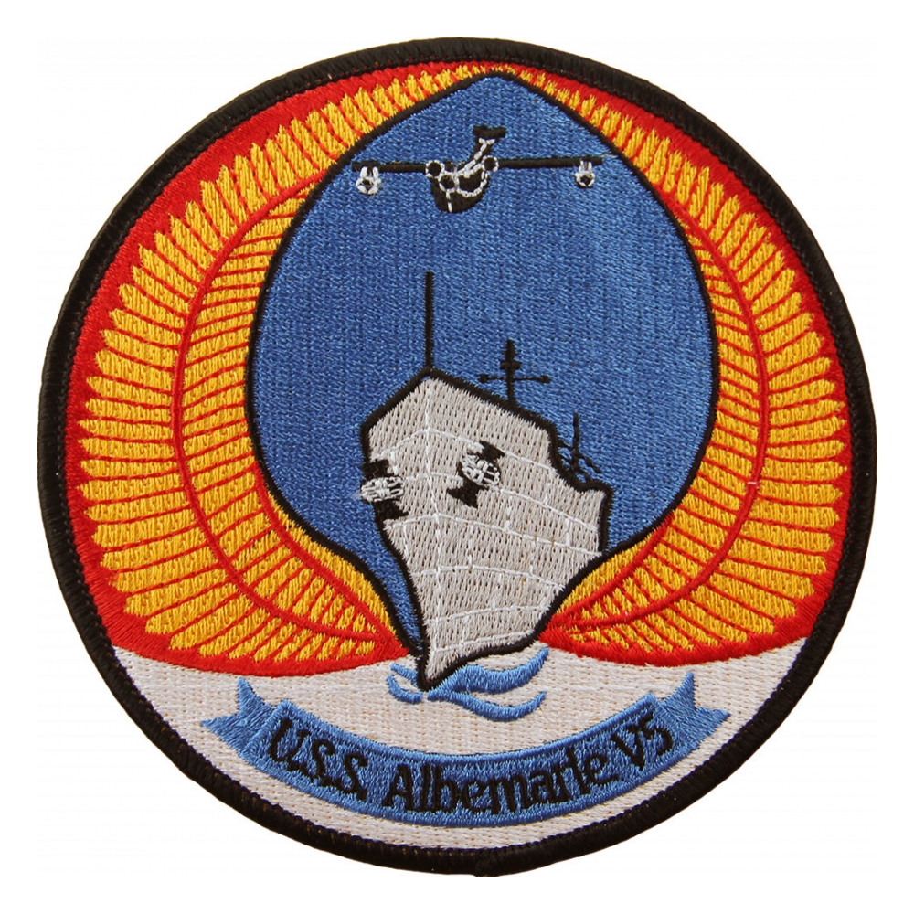 Navy Seaplane/Submarine Tender Ship Patches (AV,AS) | Flying Tigers Surplus