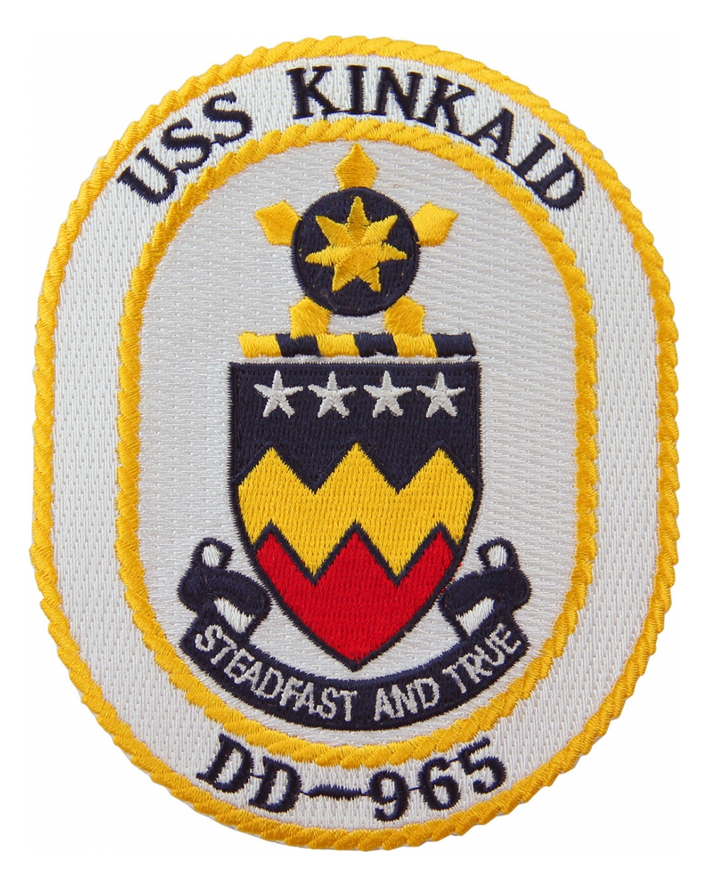 USS Kinkaid DD-965 Ship Patch | Flying Tigers Surplus