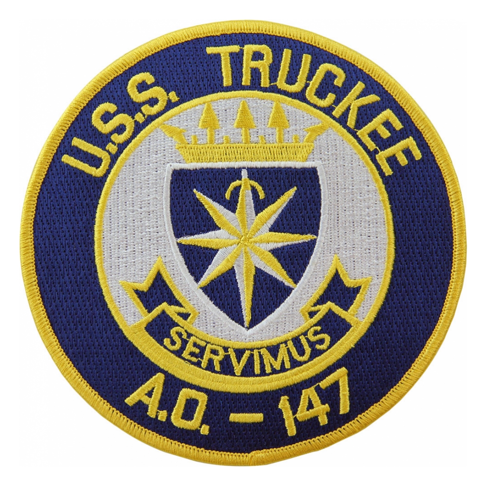 USS Truckee AO-147 Ship Patch | Flying Tigers Surplus