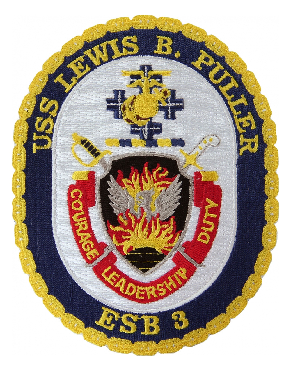 USS Lewis B. Puller ESB-3 Ship Patch | Flying Tigers Surplus