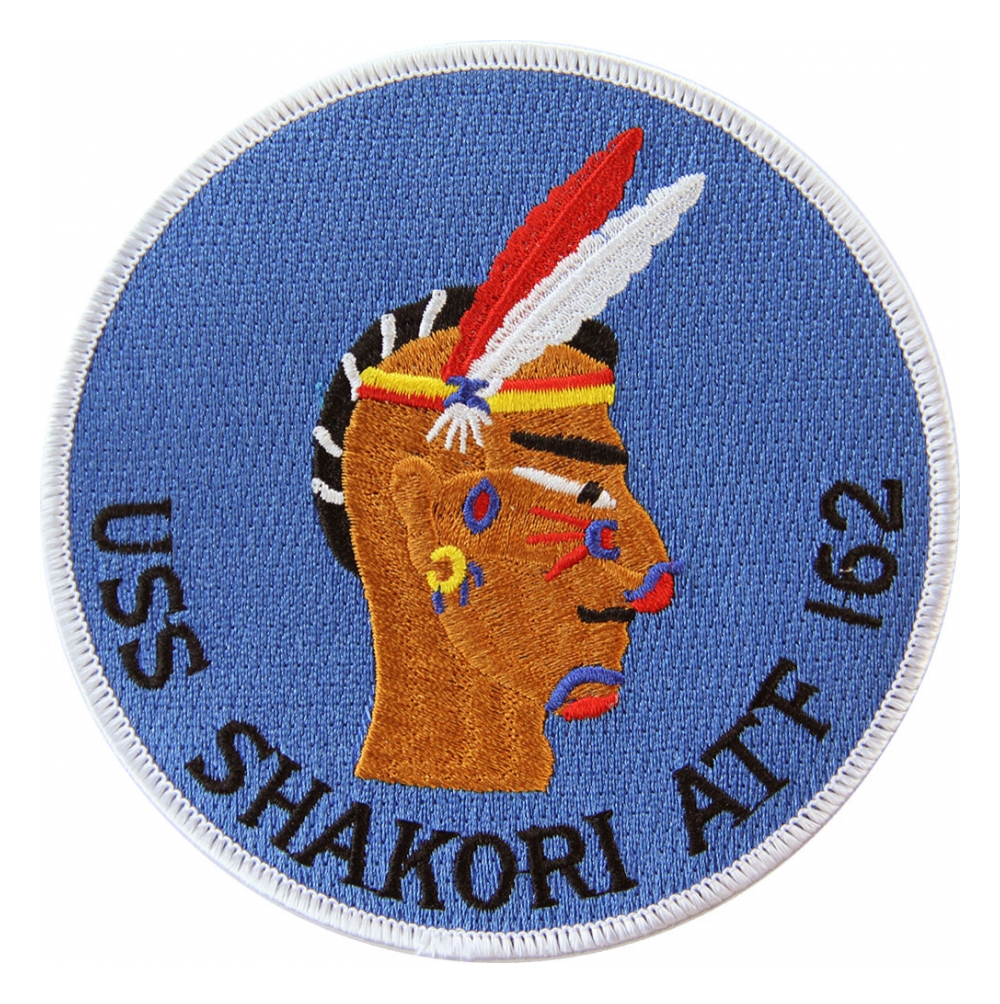 USS Shakori ATF-162 Ship Patch | Flying Tigers Surplus
