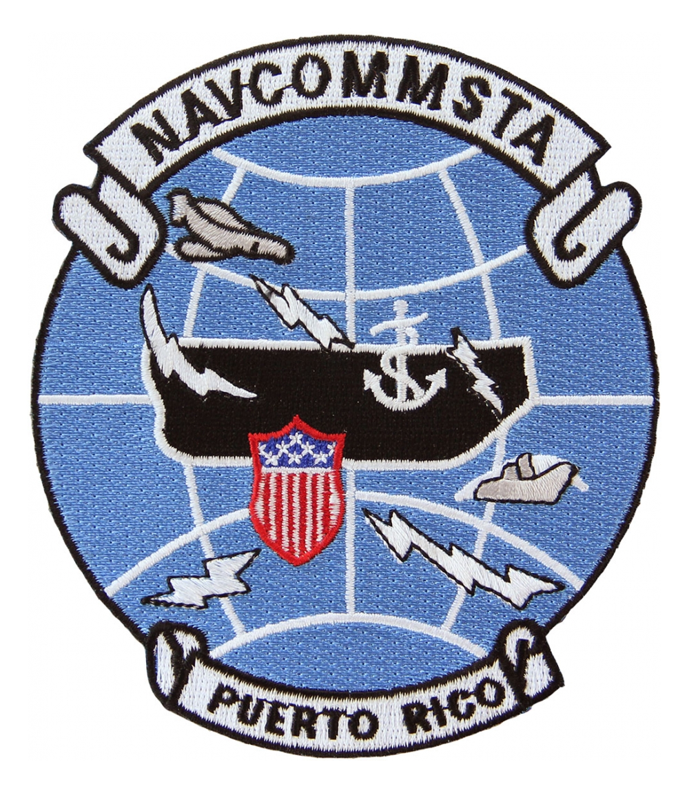 Naval Communication Station Patches | Flying Tigers Surplus