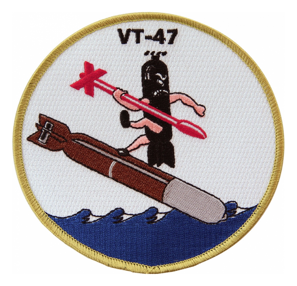 Navy Torpedo Bombing Squadron VT-47 Patch | Flying Tigers Surplus