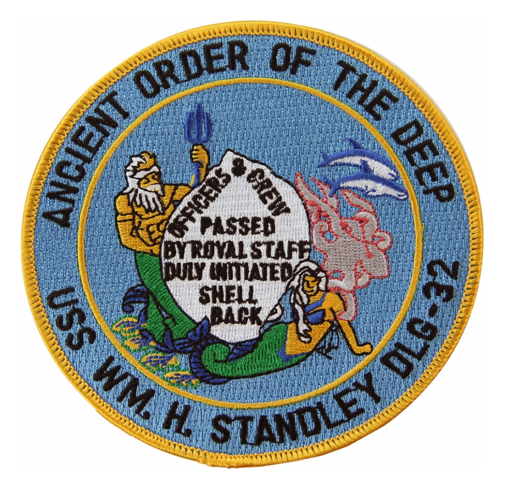USS WM. H. Standley CG-32 (Ancient Order Of The Deep Shellback) Ship ...