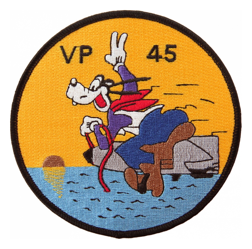 Navy Patrol Squadron VP-45 Patch | Flying Tigers Surplus