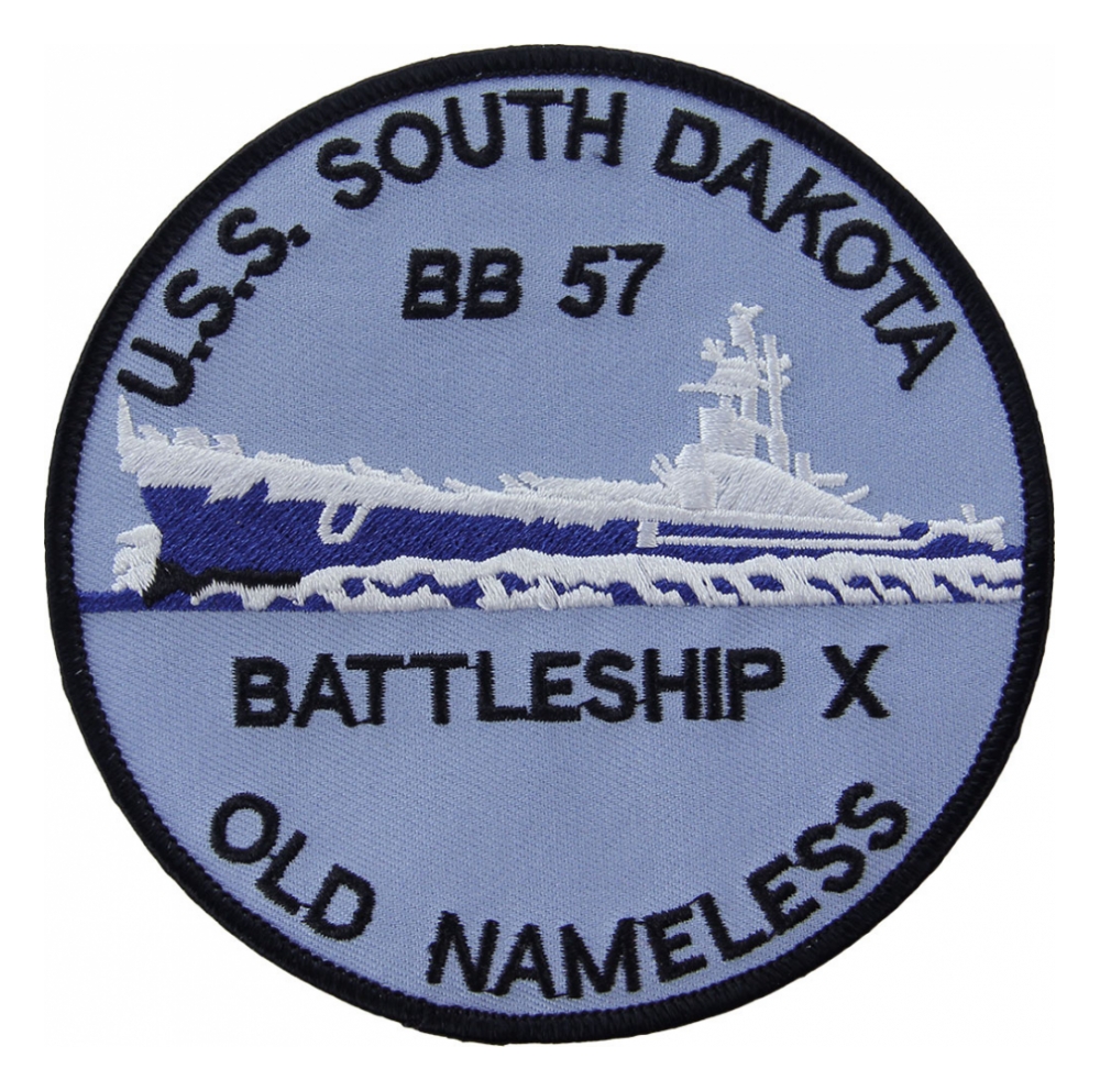 Navy Battleship Patches (BB) | Flying Tigers Surplus