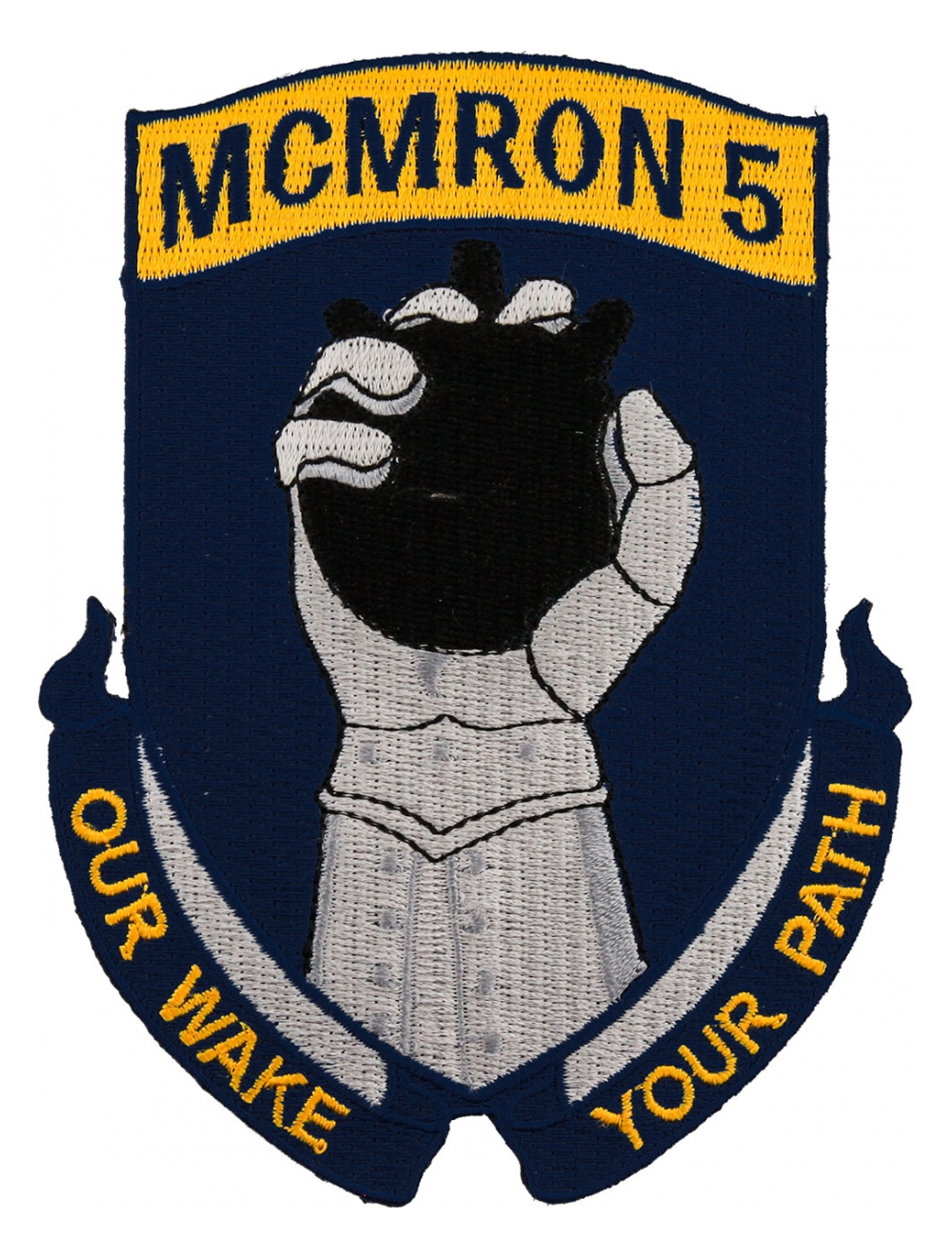 Navy Mine Countermeasures MCMRON 5 Patch | Flying Tigers Surplus
