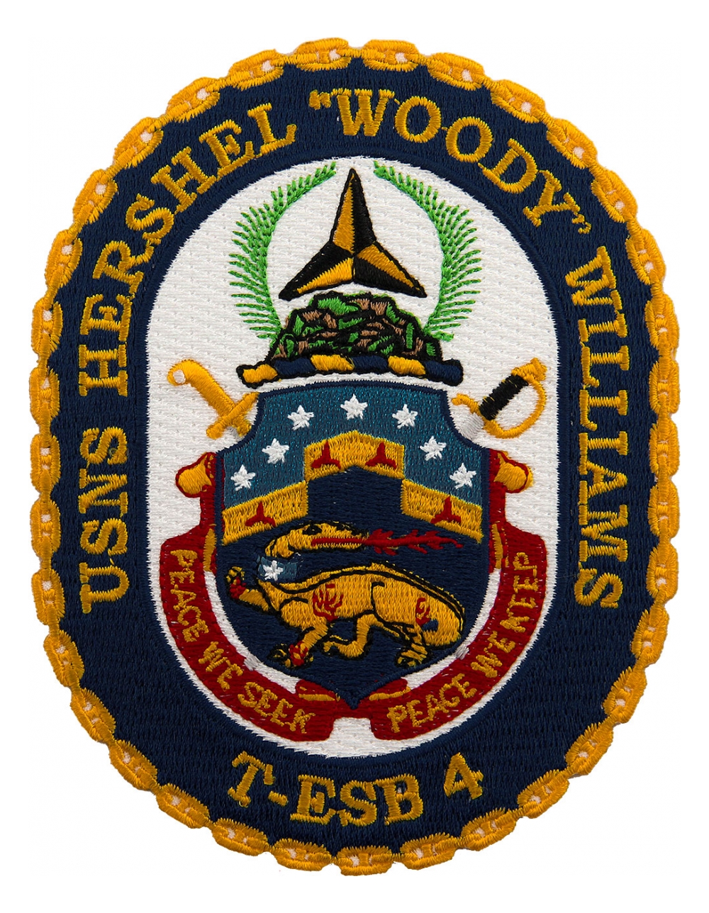 Navy Expeditionary Sea Base Ship Patches (ESB, T-ESB) | Flying Tigers ...