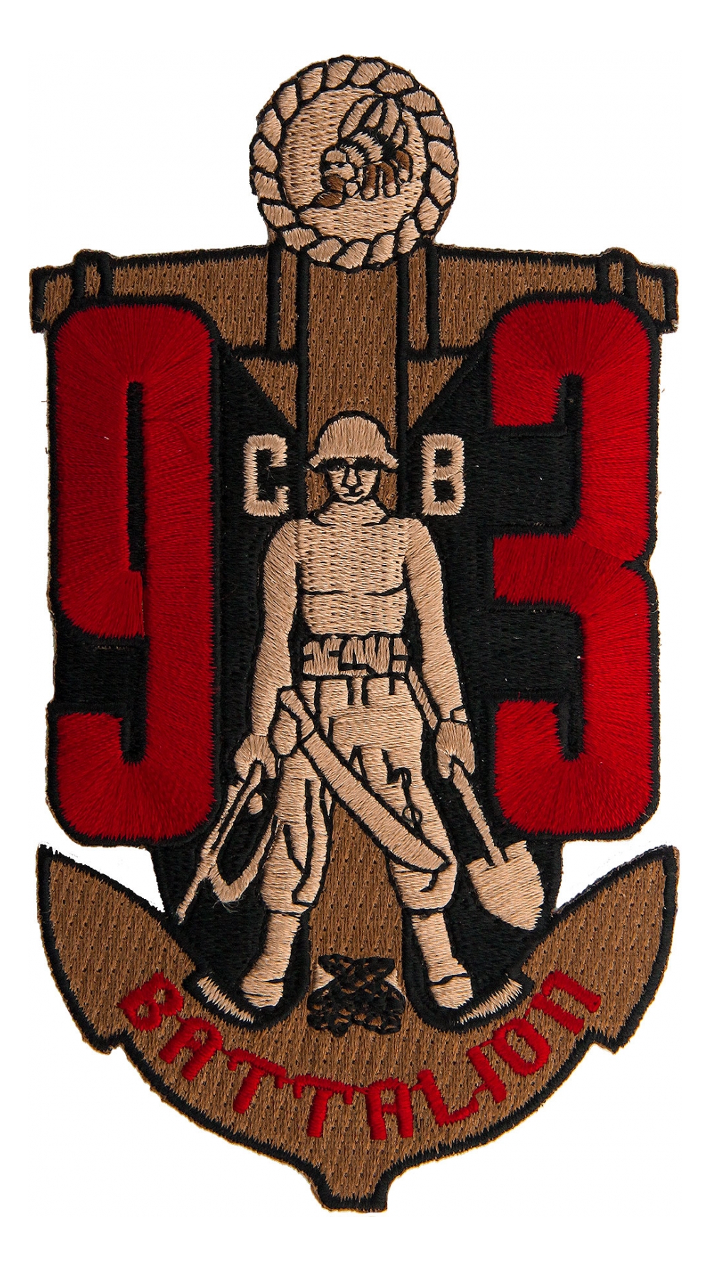 93rd Naval Construction Battalion Patch | Flying Tigers Surplus