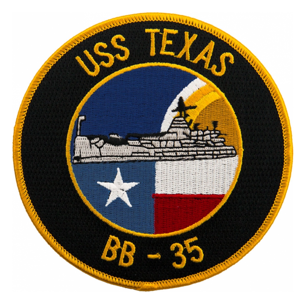 Navy Battleship Patches (BB) | Flying Tigers Surplus
