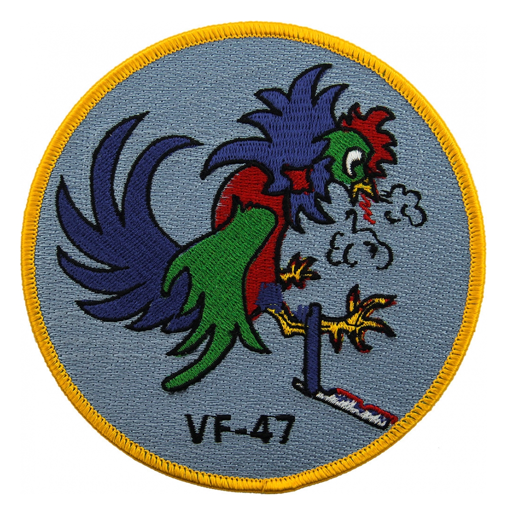 Navy Fighter Squadron VF-47 Patch | Flying Tigers Surplus